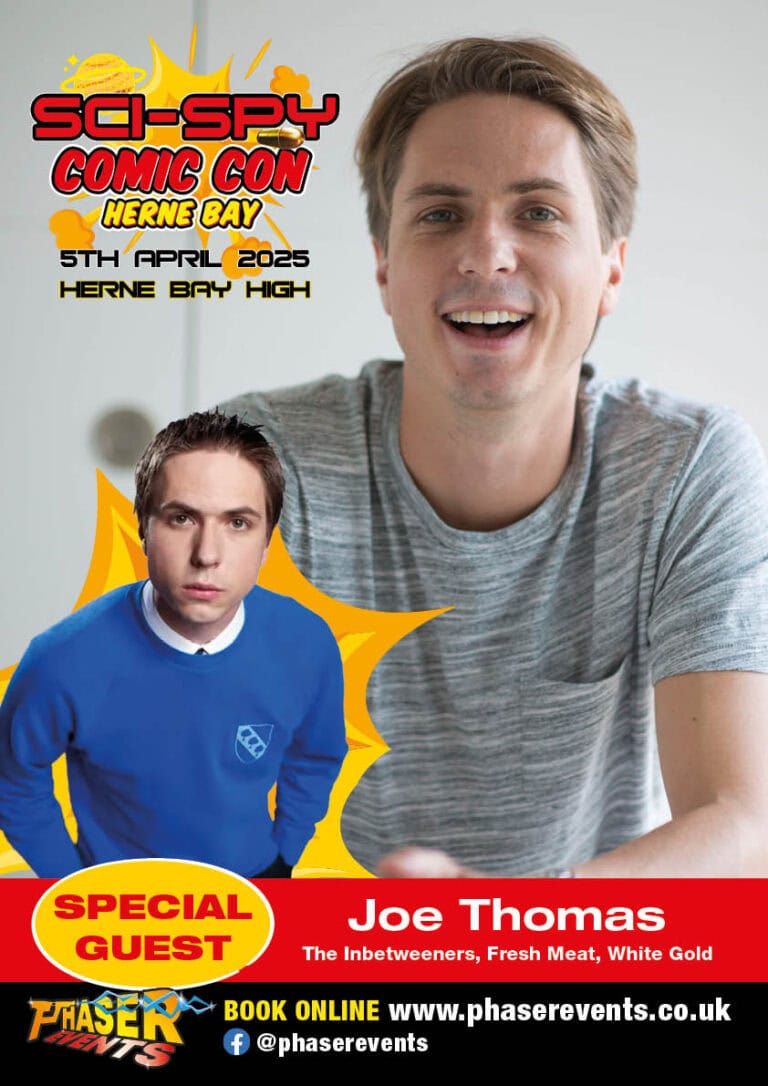 Sci-Spy Comic Con Herne Bay 2025 - Phaser Events